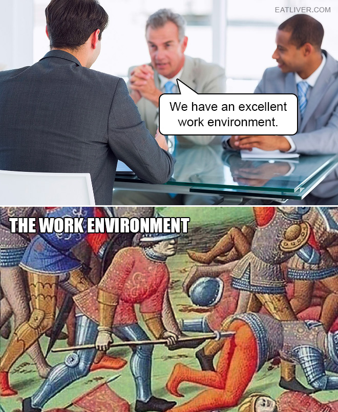 We Have an Excellent Work Environment We Have an Excellent Work Environment